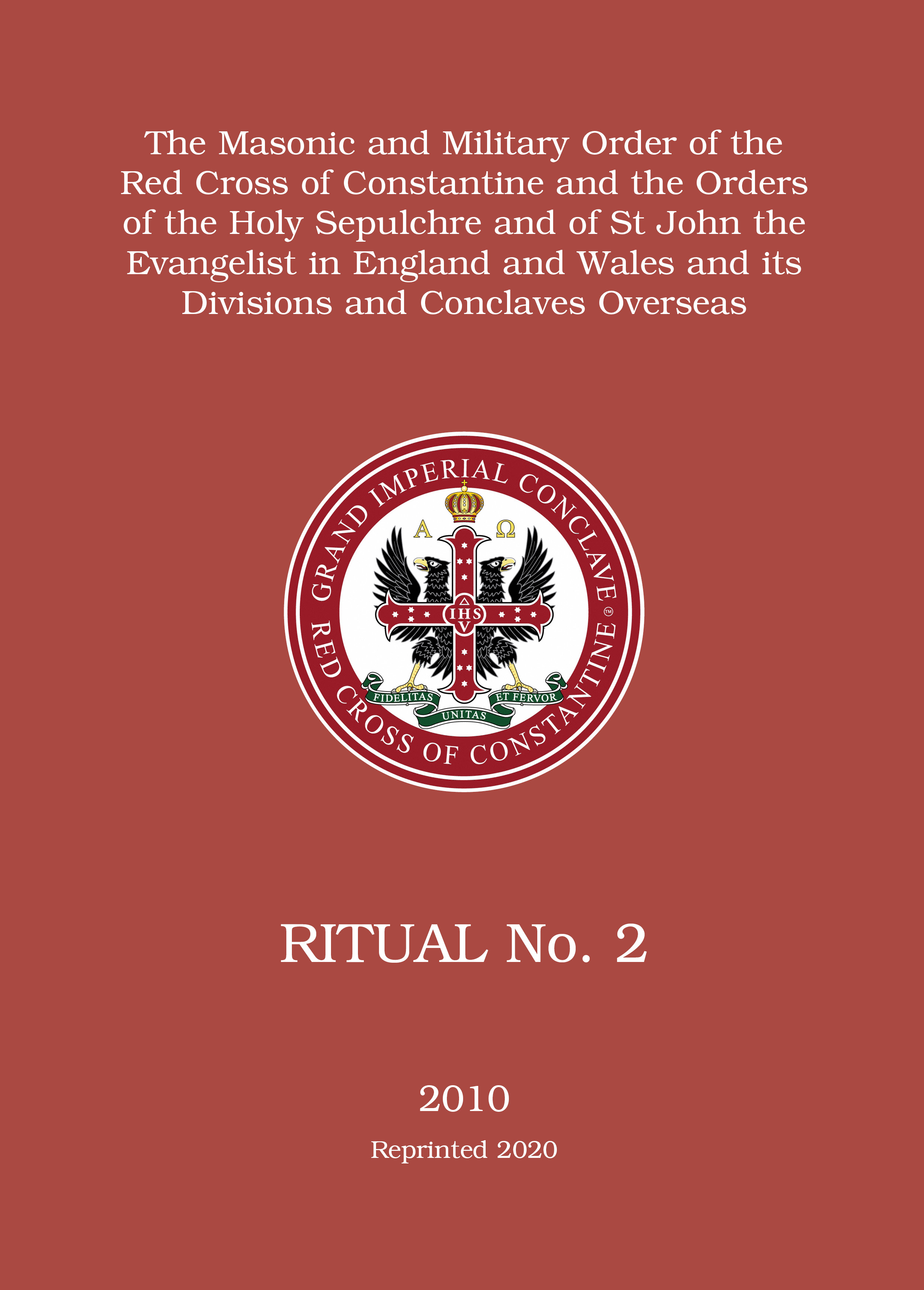 Red Cross of Constantine Ritual No. 2