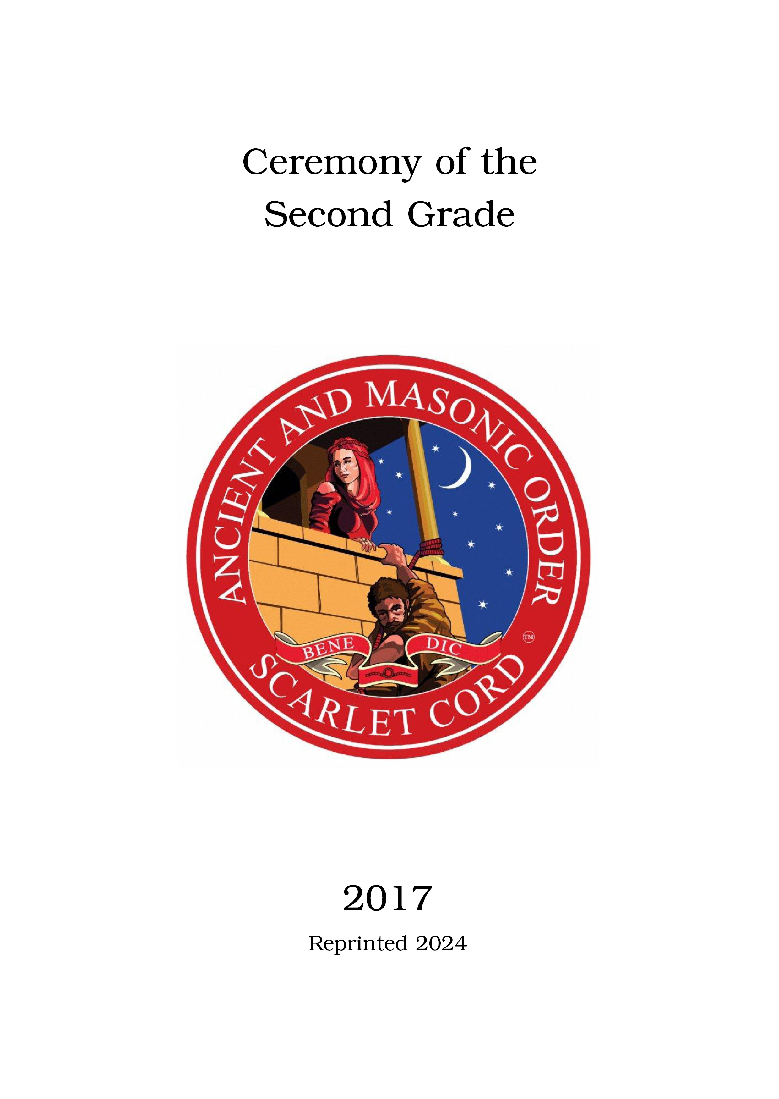 Scarlet Cord 2nd Grade Ritual